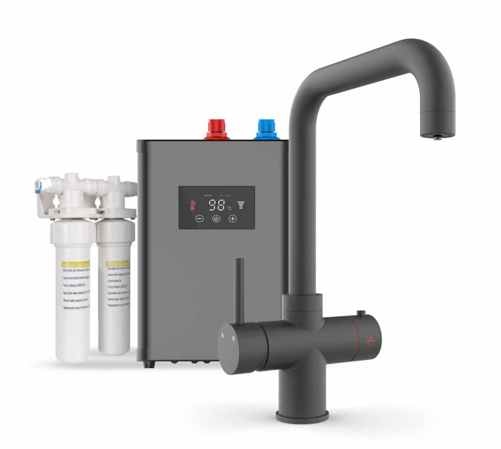 4-in-1 Taps: Hot, Cold, Filtered & Instant Boiling Water
