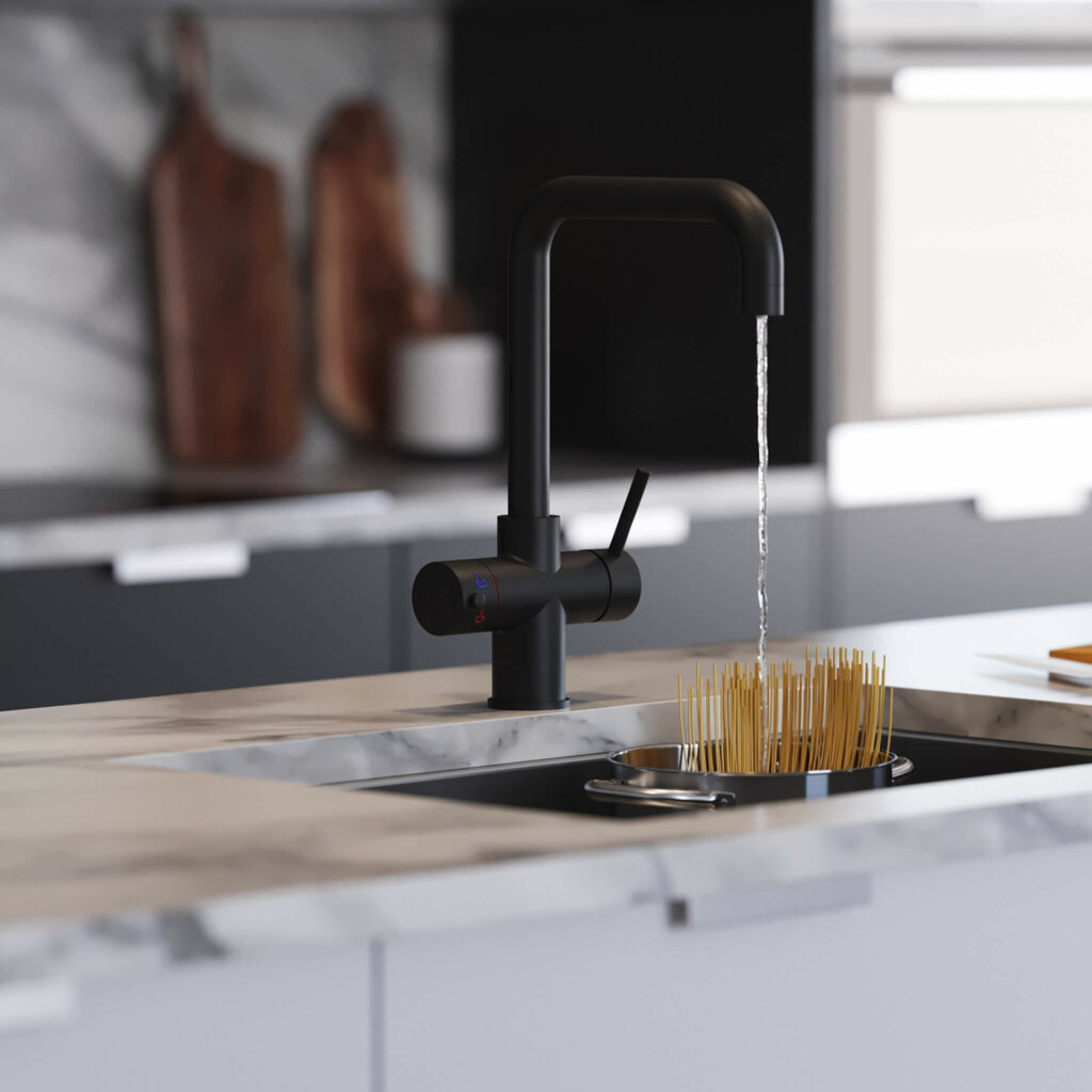 4-in-1 Taps: Filtered Chilled & Instant Boiling Water Taps