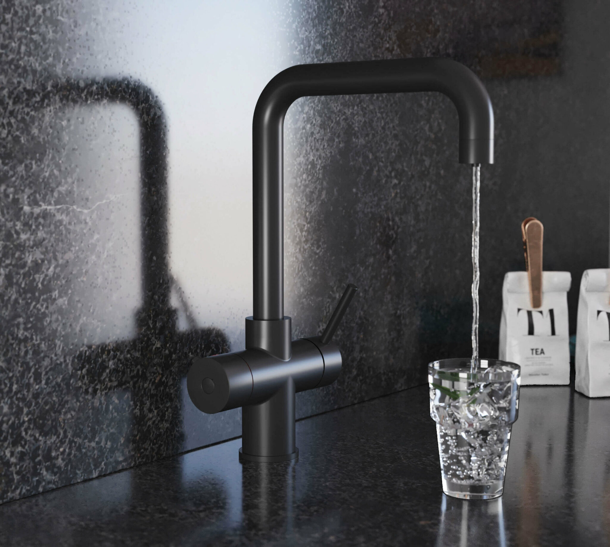 4-in-1 Taps: Hot, Cold, Filtered & Instant Boiling Water